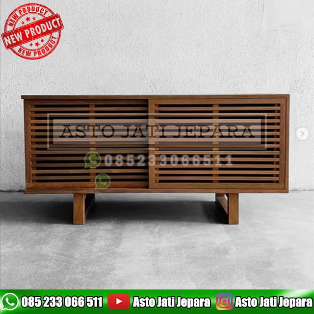 Bufet Tv Minimalis Pendek Ventilator | Bufet Terbaru 2023
